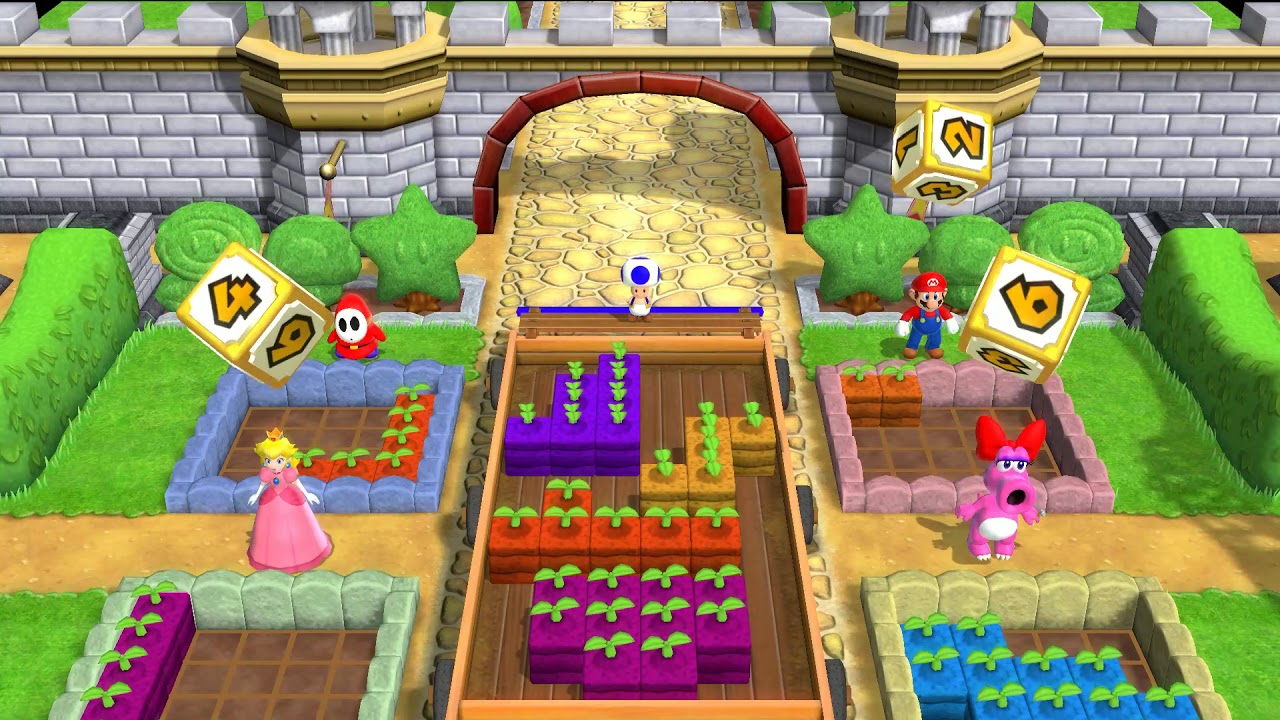 Mario Party 9 Garden Battle (Master CPU Play Game) #2 | NVV Film - YouTube