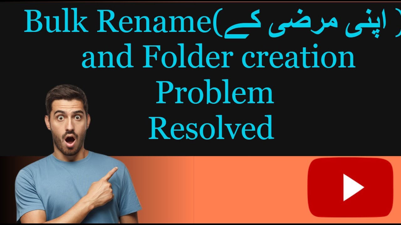 Bulk Folder File ,Rename And Move at Once|1000 Folders| Desir Name ...