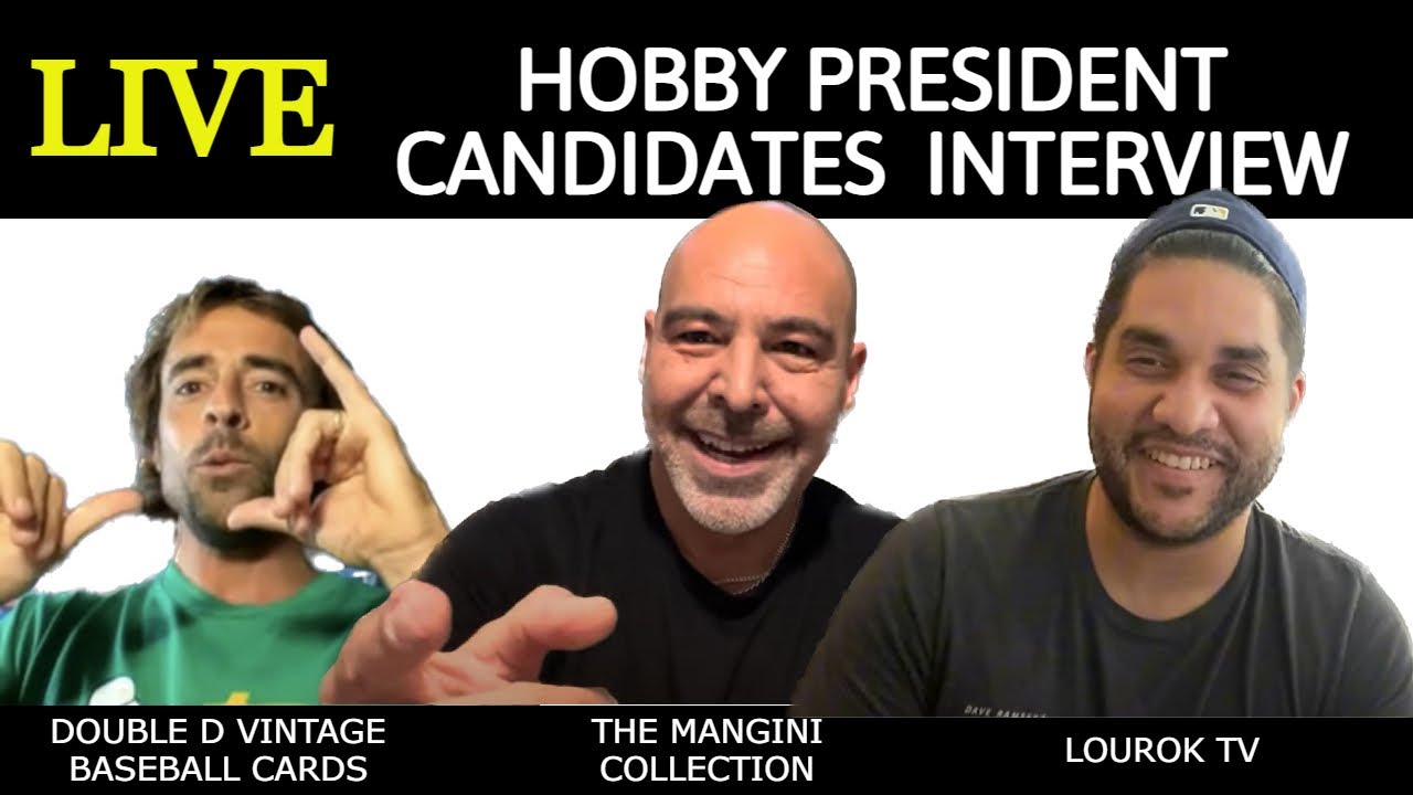 Live Interview With 3 Leading Candidates For Hobby President Hosted By ...