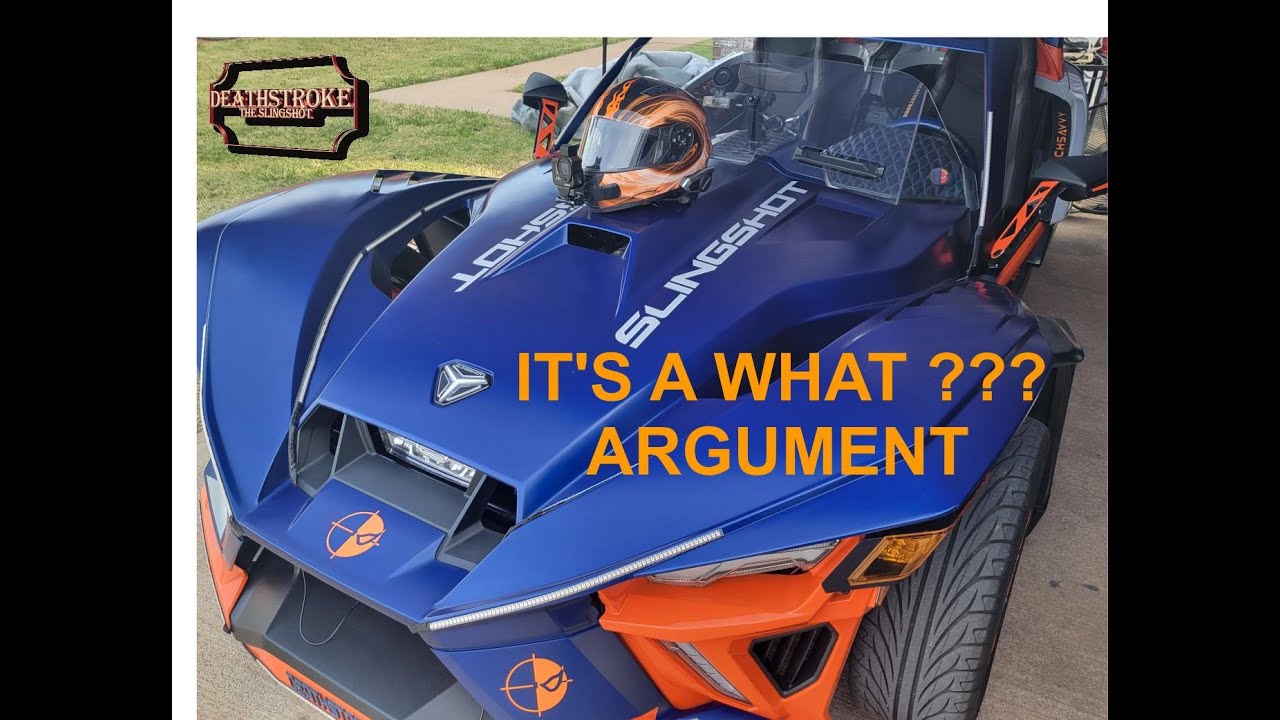Harley Rider Driving My Slingshot - YouTube