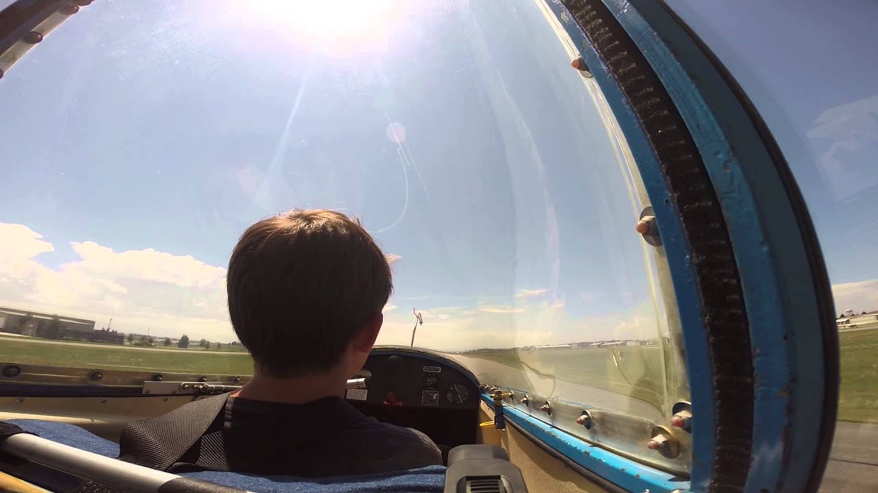 GoPro Schweizer 233 Landing - YouTube