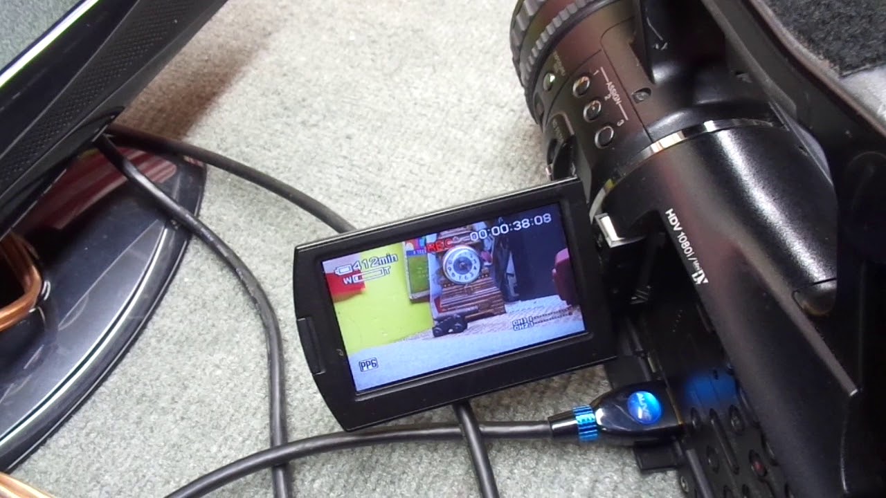 DEMO OF PRO SONY HVR-V1U HDV VIDEO CAMERA FOR SALE - YouTube