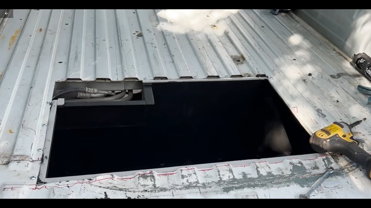 Building a basement on my Chevy Express 3500 Van. - YouTube