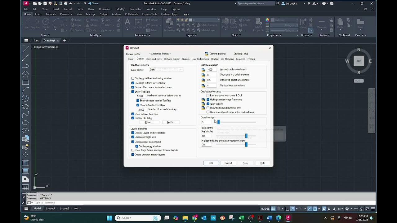Initial AutoCAD setup - YouTube