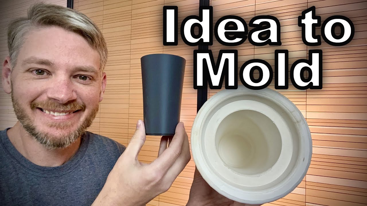 Idea to Sketch to 3D Print to Plaster Mold - YouTube