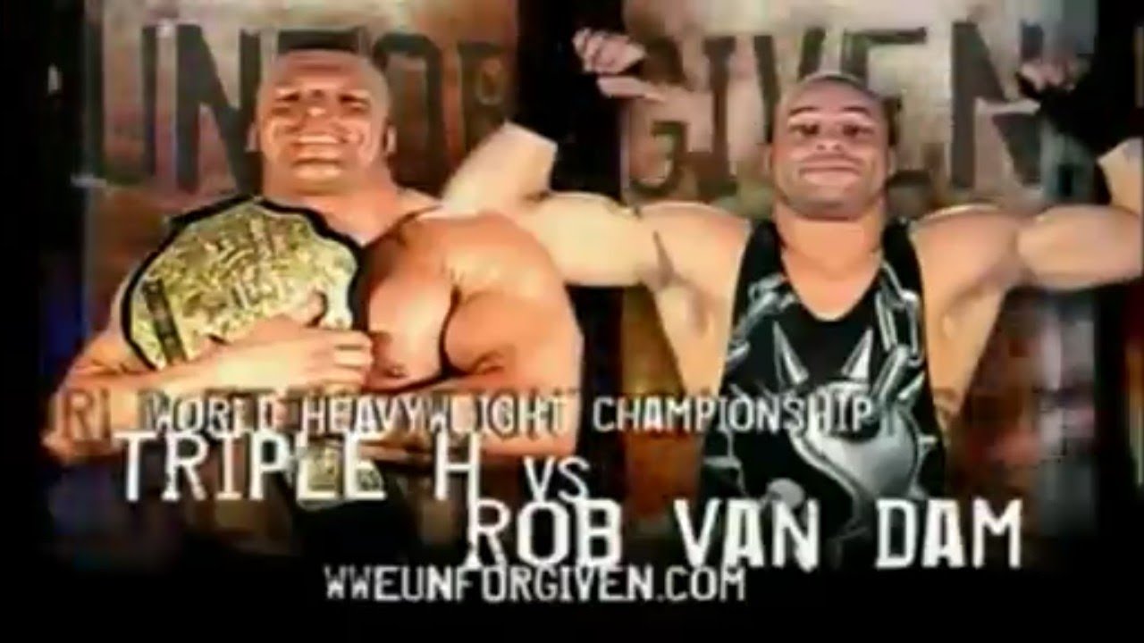 triple h vs rvd unforgiven 2002 promo - YouTube