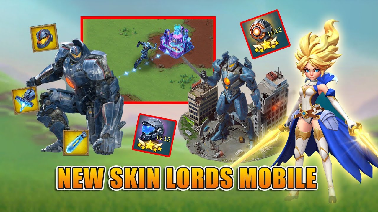 Lords Mobile x Pacific Rim Collab | Review All Skin Event | LEO SLAYER ...