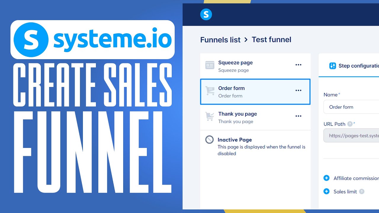 System.io Tutorial (2025) How To Create Sales Funnel On System.io For ...