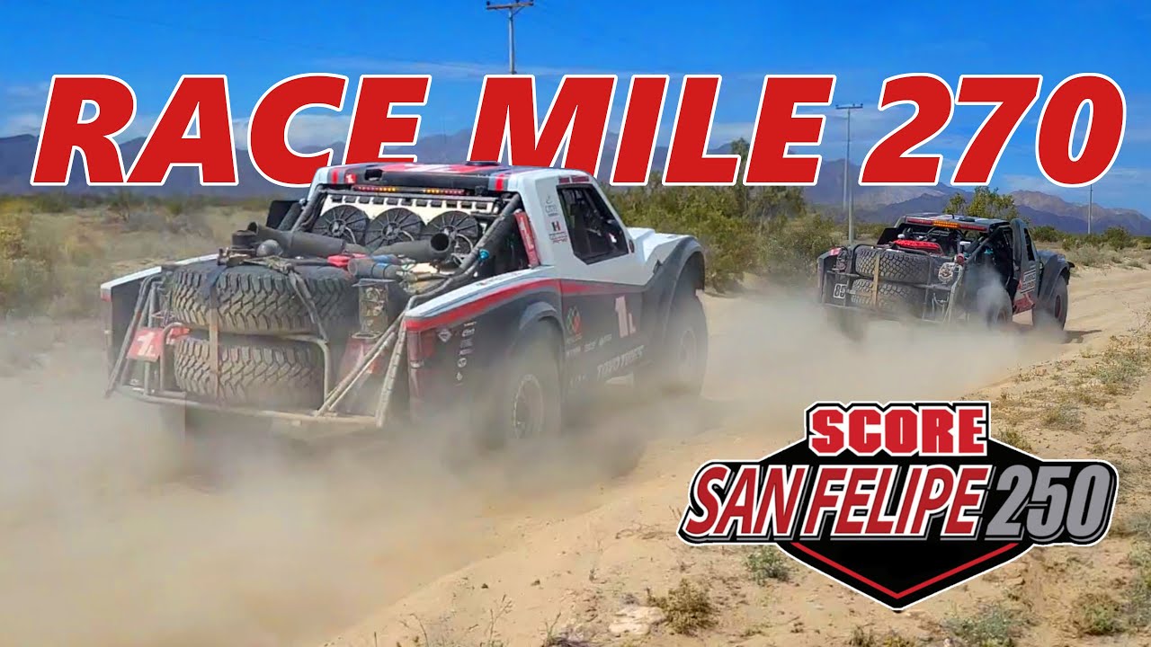 Baja 250 trophy trucks San Felipe 4x4 racing - YouTube