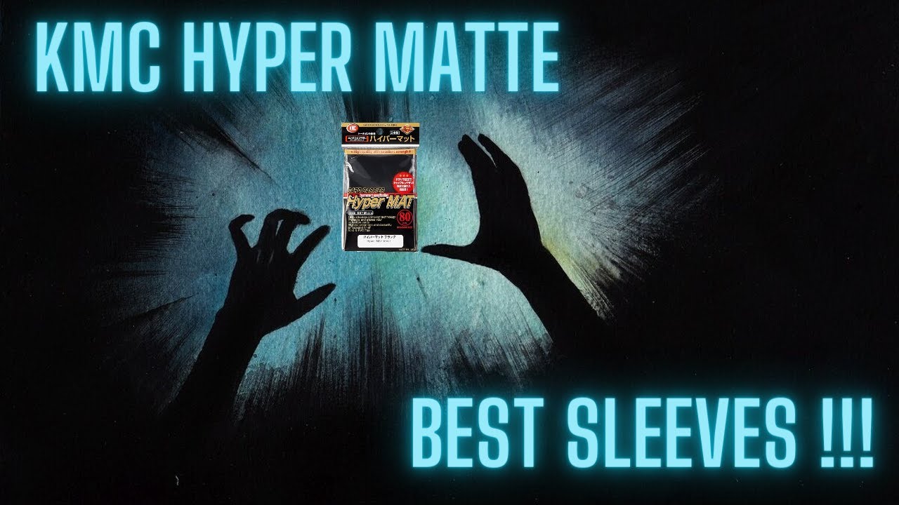 KMC Full Size Hyper Matte Sleeves (80-Pack) (Unboxing) - YouTube