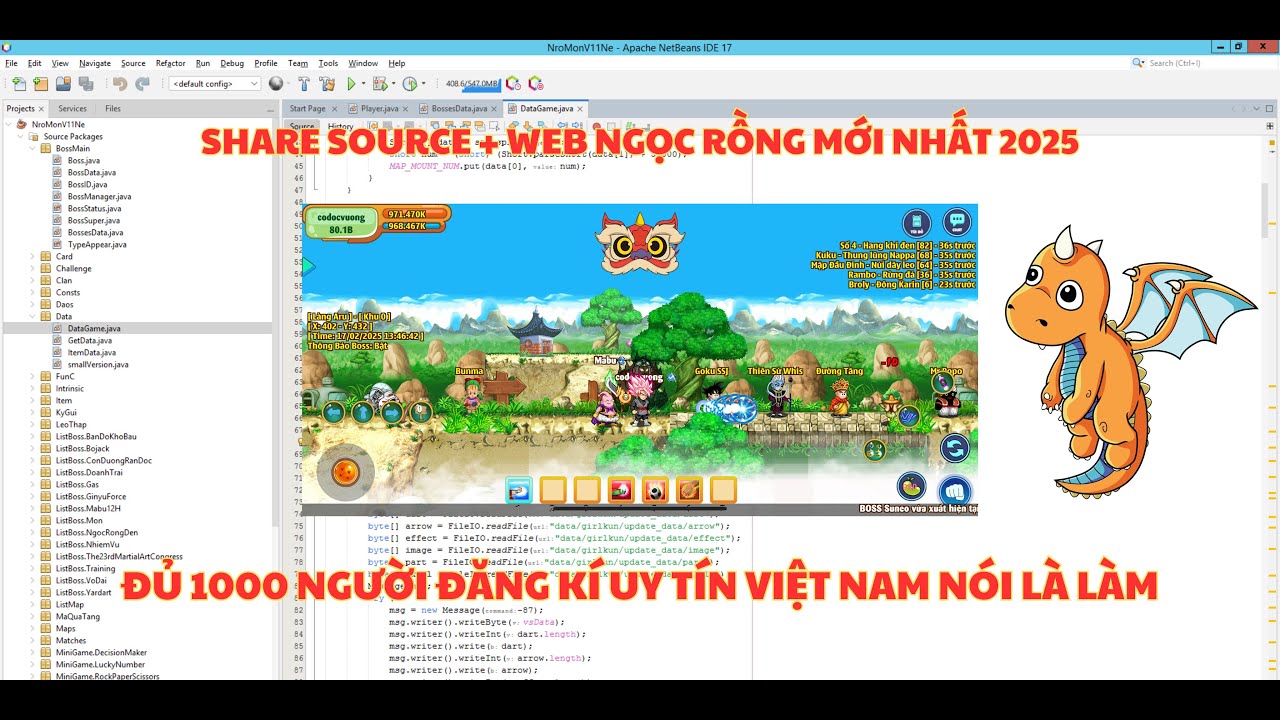 [ SHARE SRC NRO ] SOURCE NGỌC RỒNG LẬU 2025 - RES MỚI NHẤT, FULL SK ...