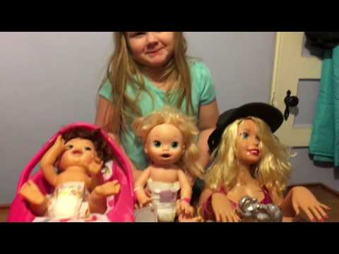 Baby Alive farting Competition hosted by Lakelyn and Barbie Funny Bloopers Unseen Bad Girls