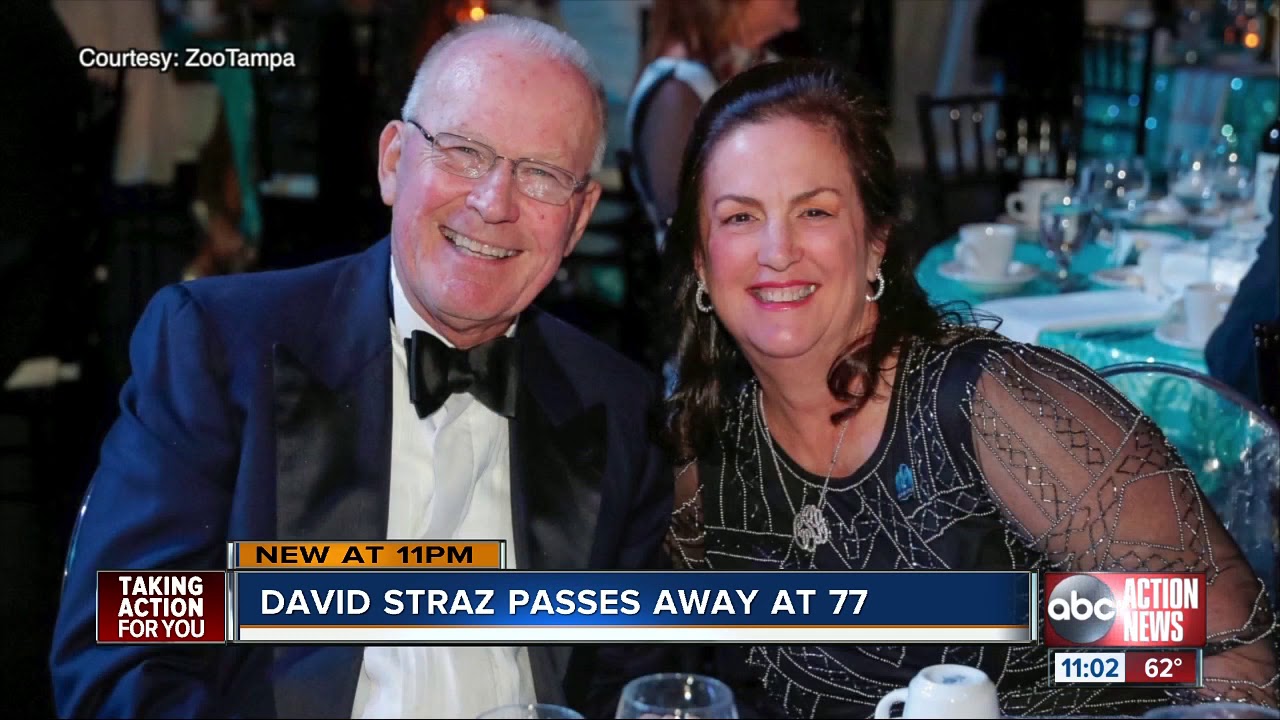 Friends say philanthropist David Straz had 'great impact' on Tampa Bay ...