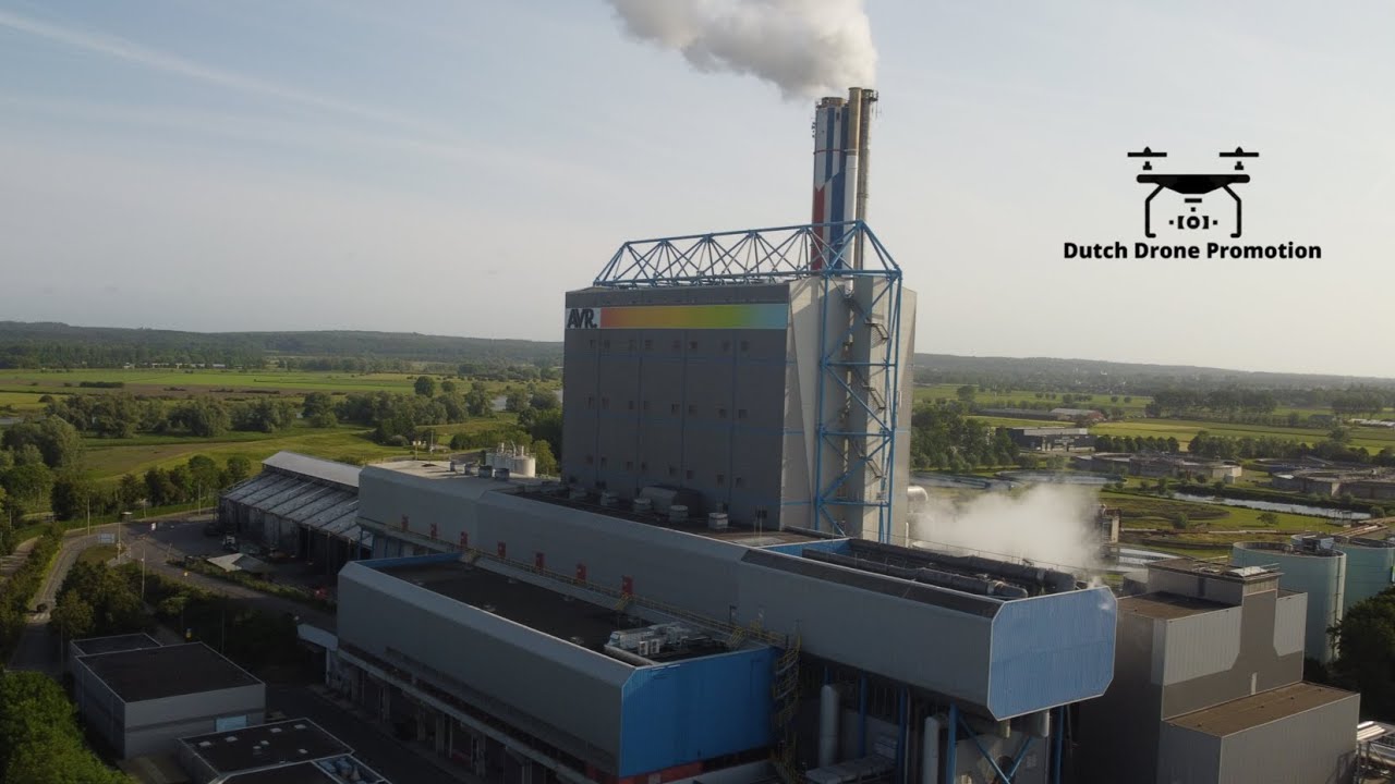 Drone shots #30 | DJI mini 2 | AVR-Afvalverwerking Duiven - YouTube