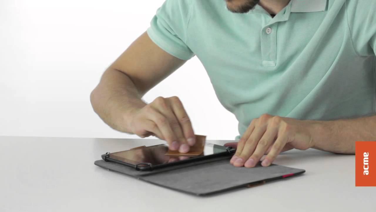 ACME TERRA Tablet cover-stand 7"-8" - YouTube