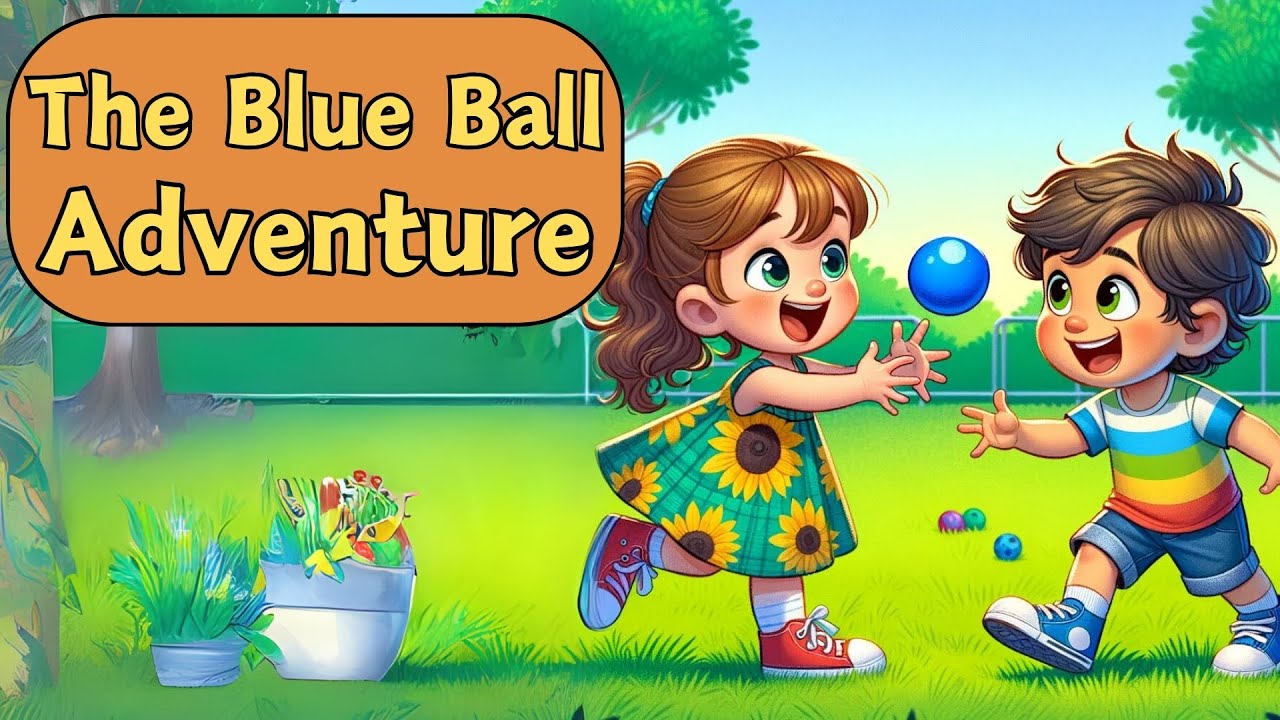The Blue Ball Adventure | Bedtime Stories for Kids - YouTube