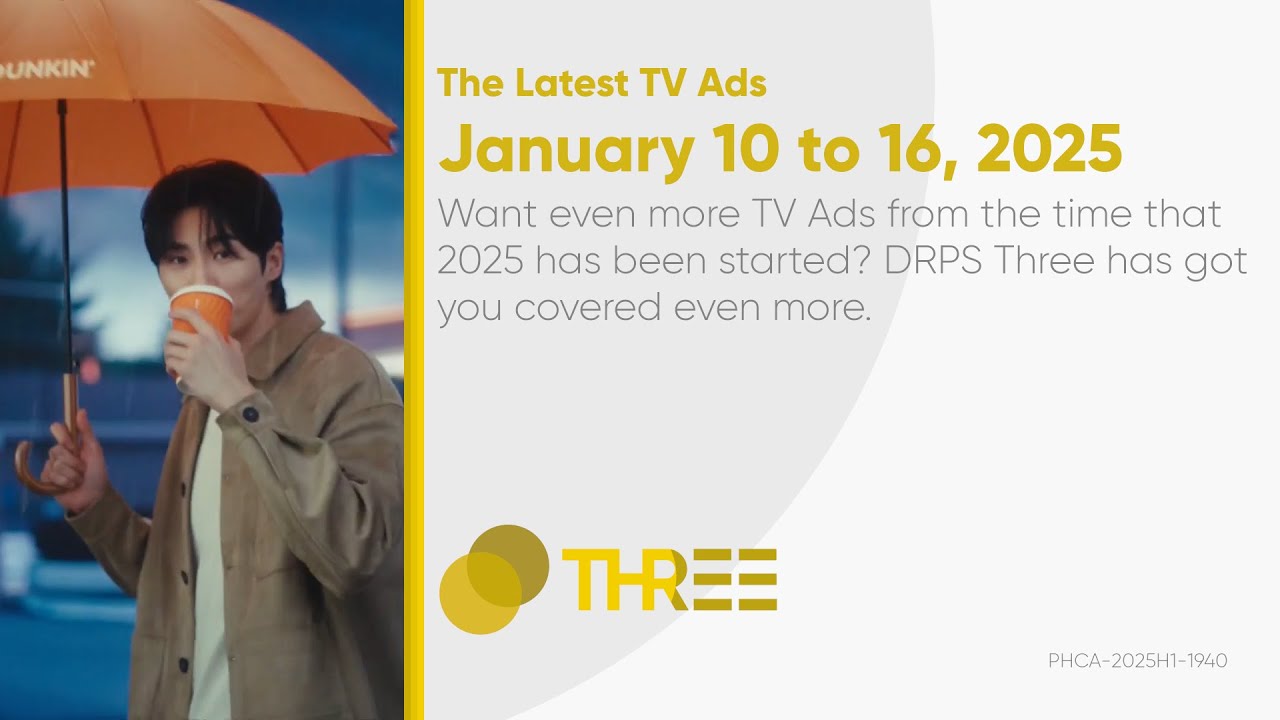 The Latest TV Ads: January 10 to 17, 2025 | DRPS Three TV Ad ...
