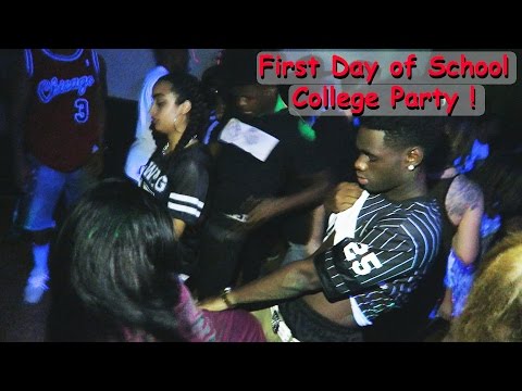 First Day of College: Crazy Back to School Party at CSUN