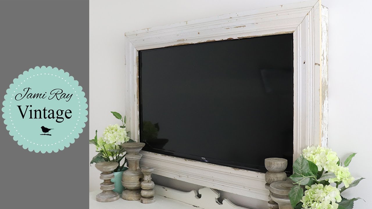 Farmhouse Bedroom Makeover Part 3 | Corbel Lights | Framed TV - YouTube