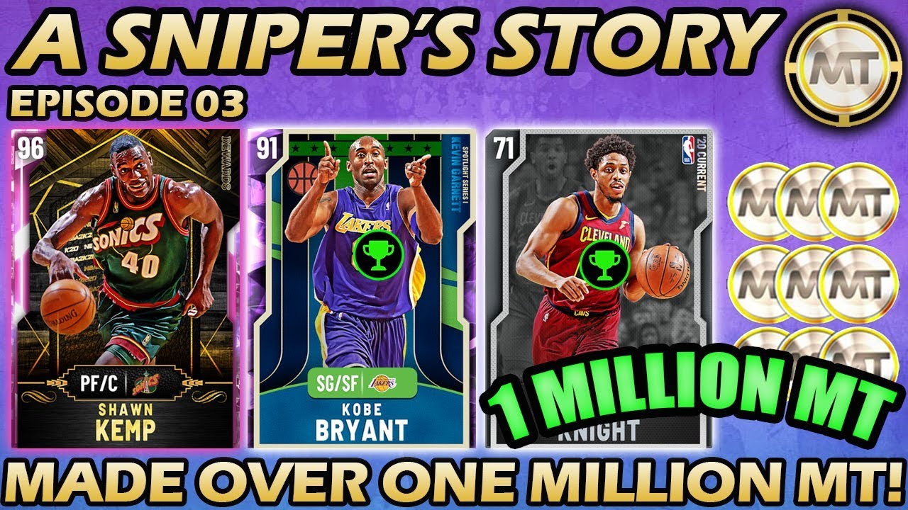 I MADE OVER ONE MILLION MT THANKS TO THIS FILTER IN MYTEAM! NBA 2K20 A ...