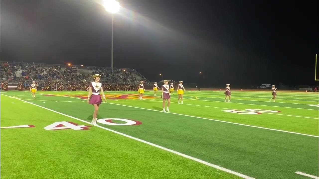 Military Routine | Tuloso-Midway’s 8th Line of Golden Brigade - YouTube