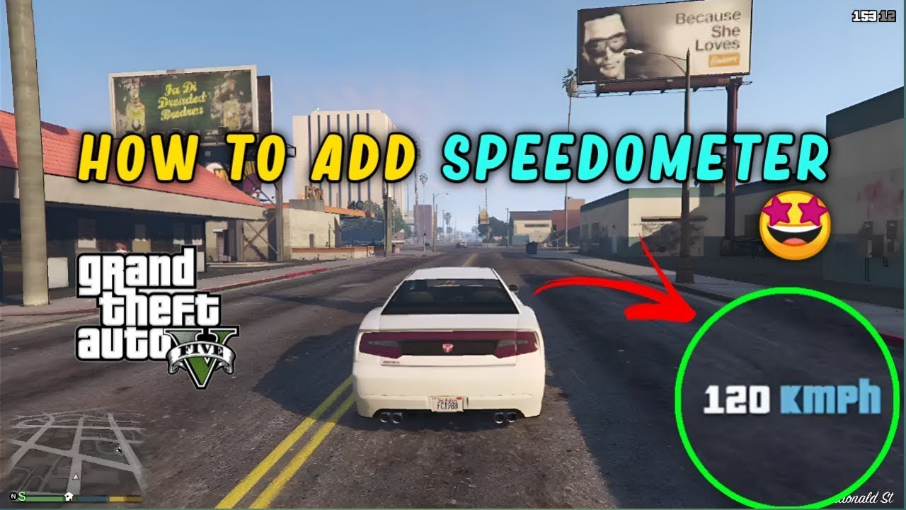 Enable Speedometer In GTA 5 | How To Add Speedometer In GTA 5 | Install ...