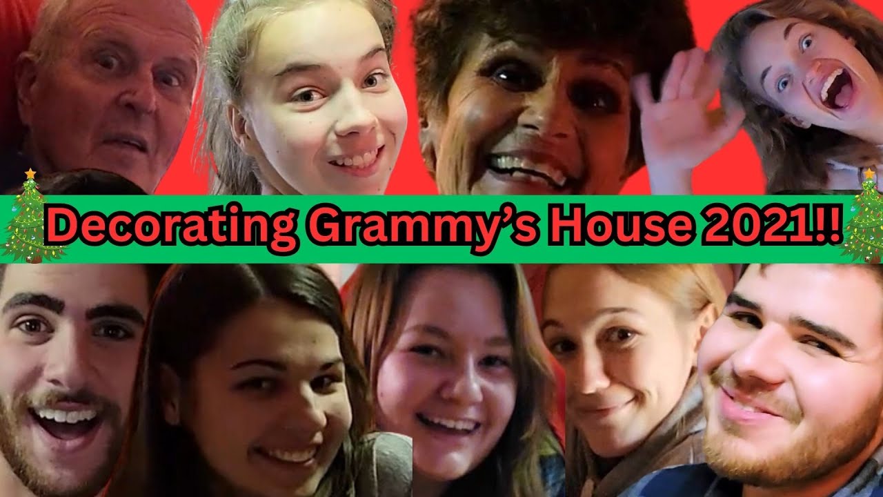 Decorating Grammy's House 2021!! - YouTube