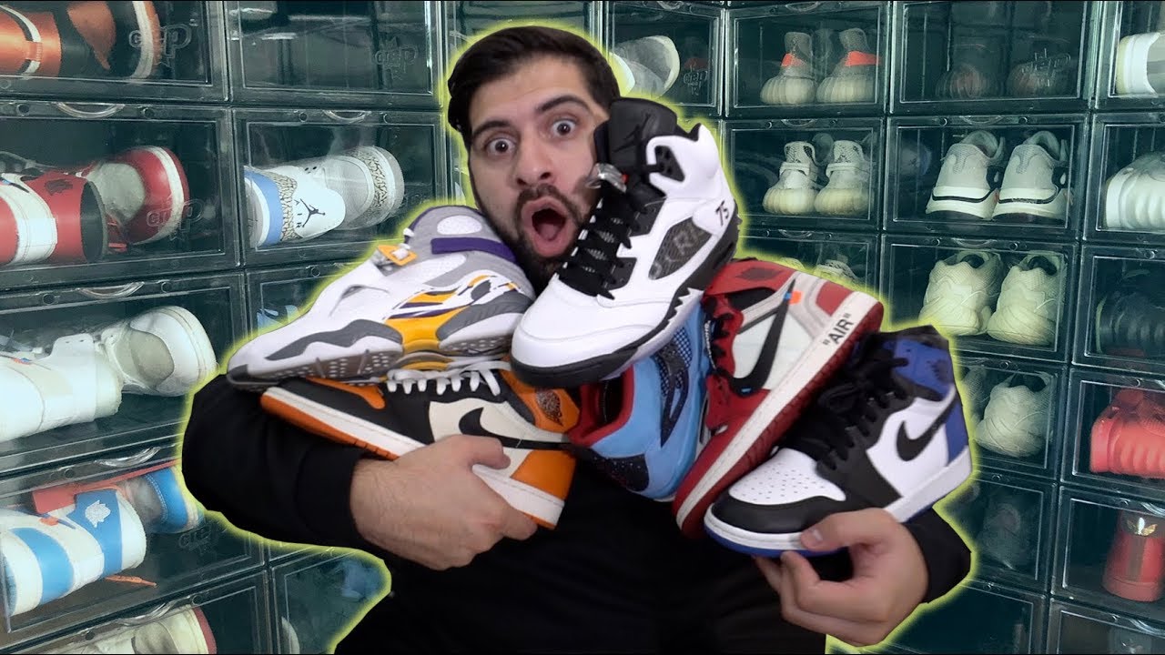MY INSANE JORDAN SNEAKER COLLECTION (PART 1) - YouTube