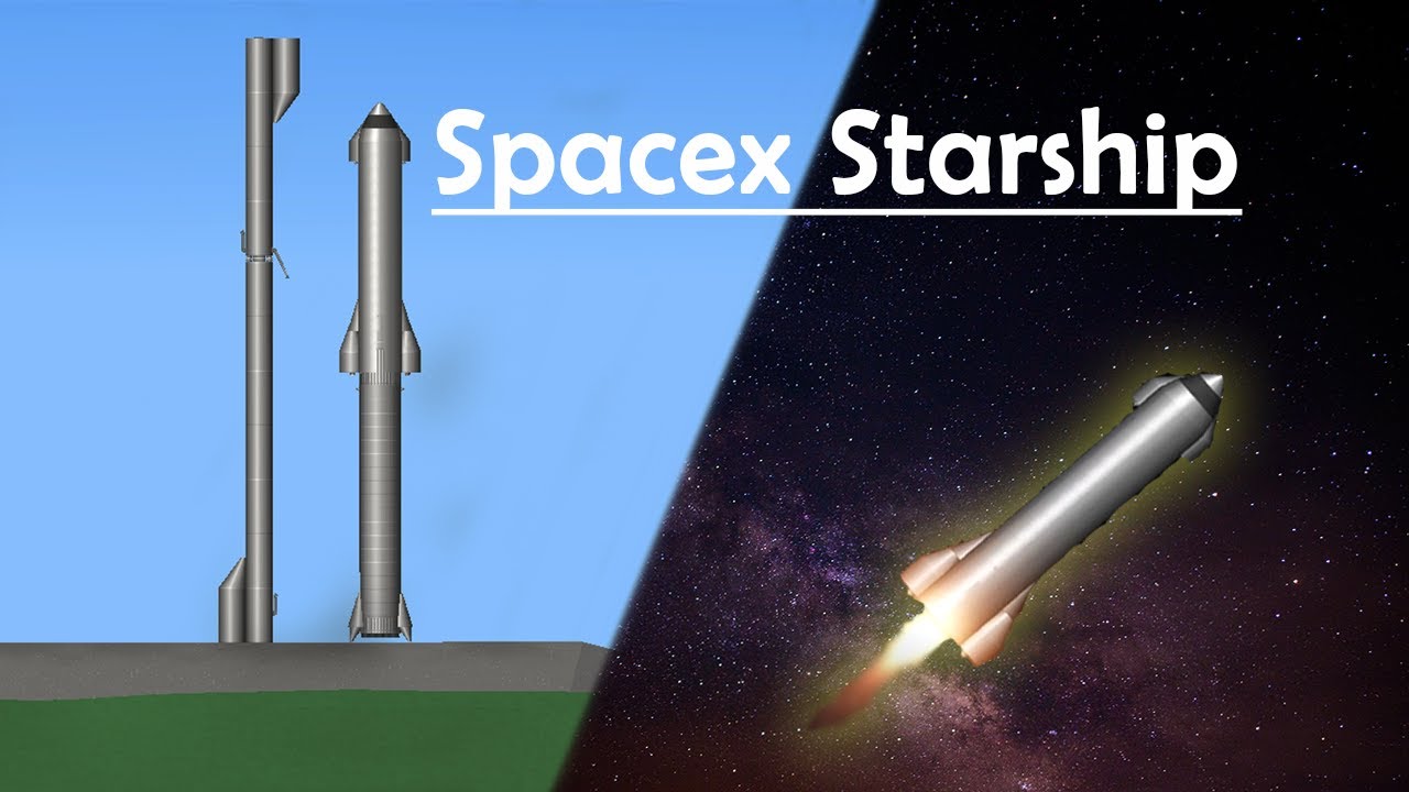 Spacex Starship trip to Space and BELLY FLOP Landing (Spaceflight ...