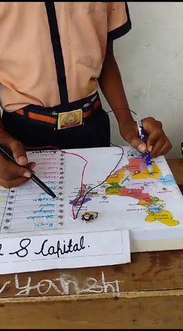 LEAD school SLC Working modal for science class 7th.States & Capitals.# ...