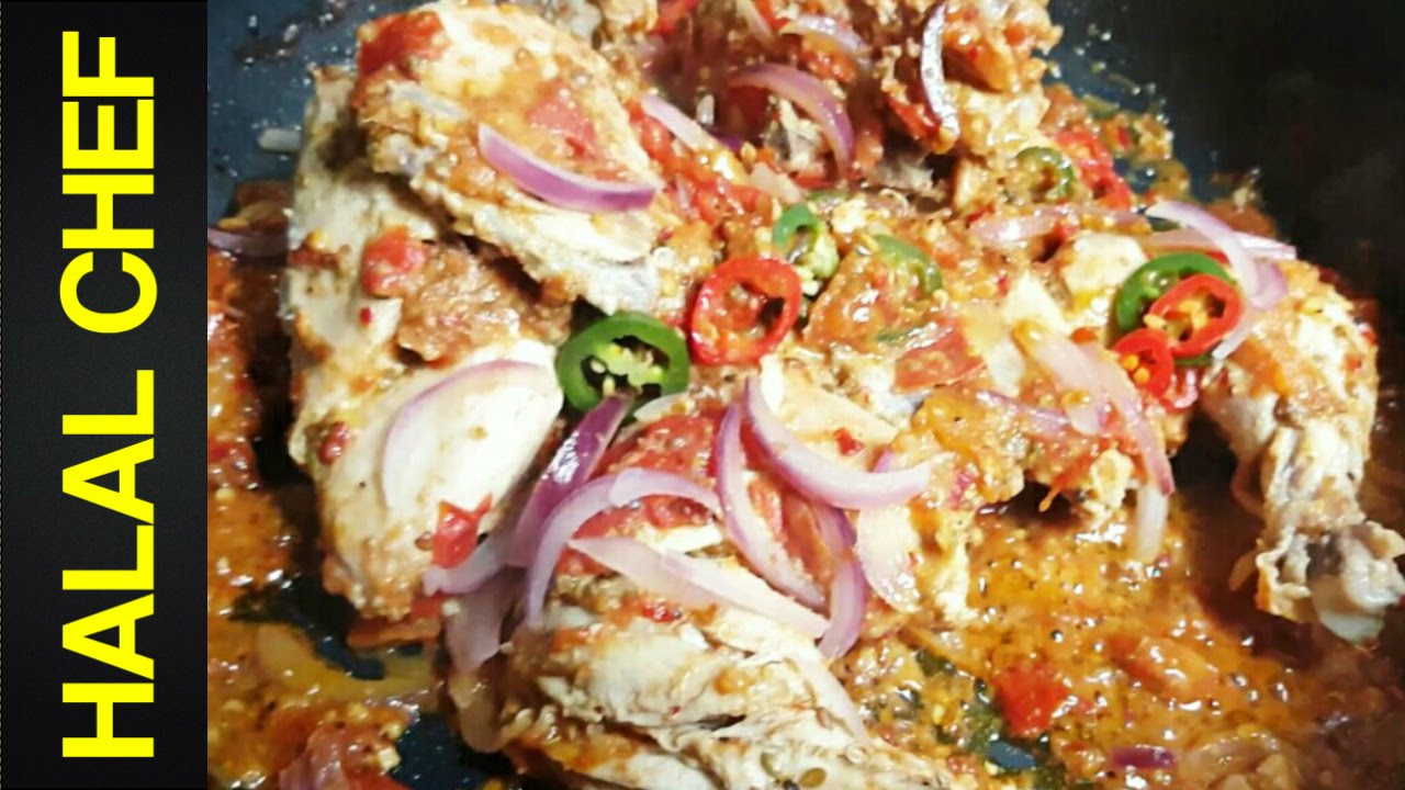 TAWA CHICKEN - FULL OF FLAVOURS - HALAL CHEF - YouTube