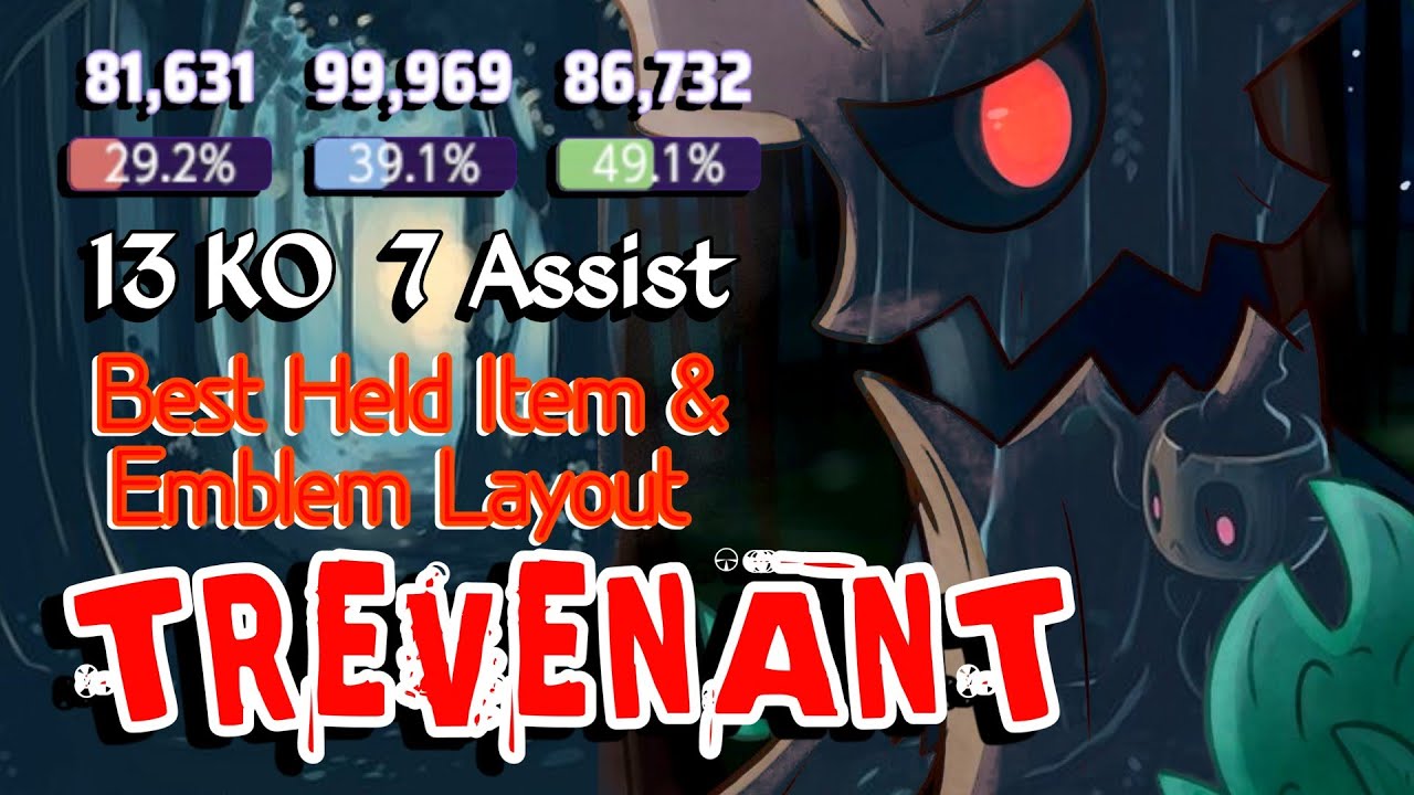 TREVENANT | Curse Horn Leech | Best Build Emblem Layout I 13 KO 7 ...