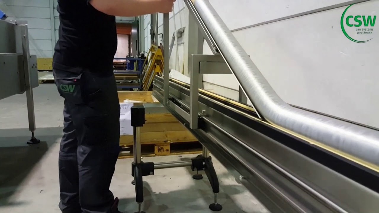 EDGME - CSW Can Lid Feeder - YouTube