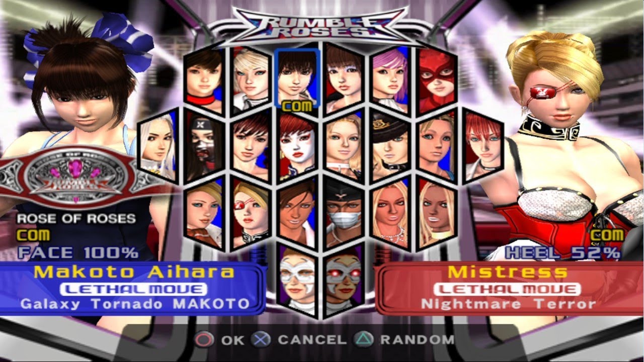 ランブルローズ 藍原誠 vs ミストレス OHM Rumble Rose Makoto Aihara vs Mistress OHM 럼블로즈 ...