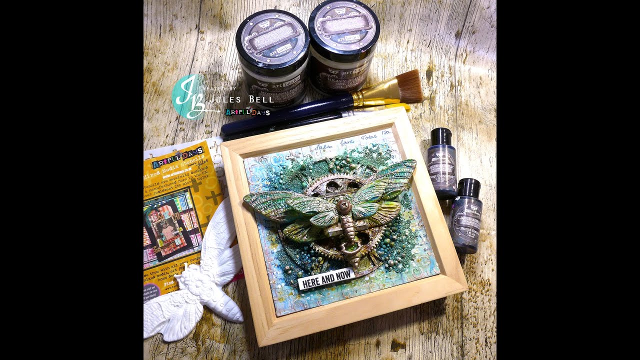 Finnabair Moulds - The Envious Mecha Moth - YouTube