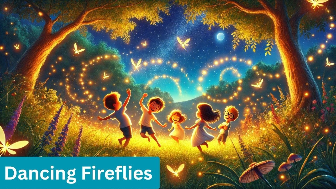Dancing Fireflies: A Magical Kids Song & Poem Adventure! 🎶 | Fun Kids ...