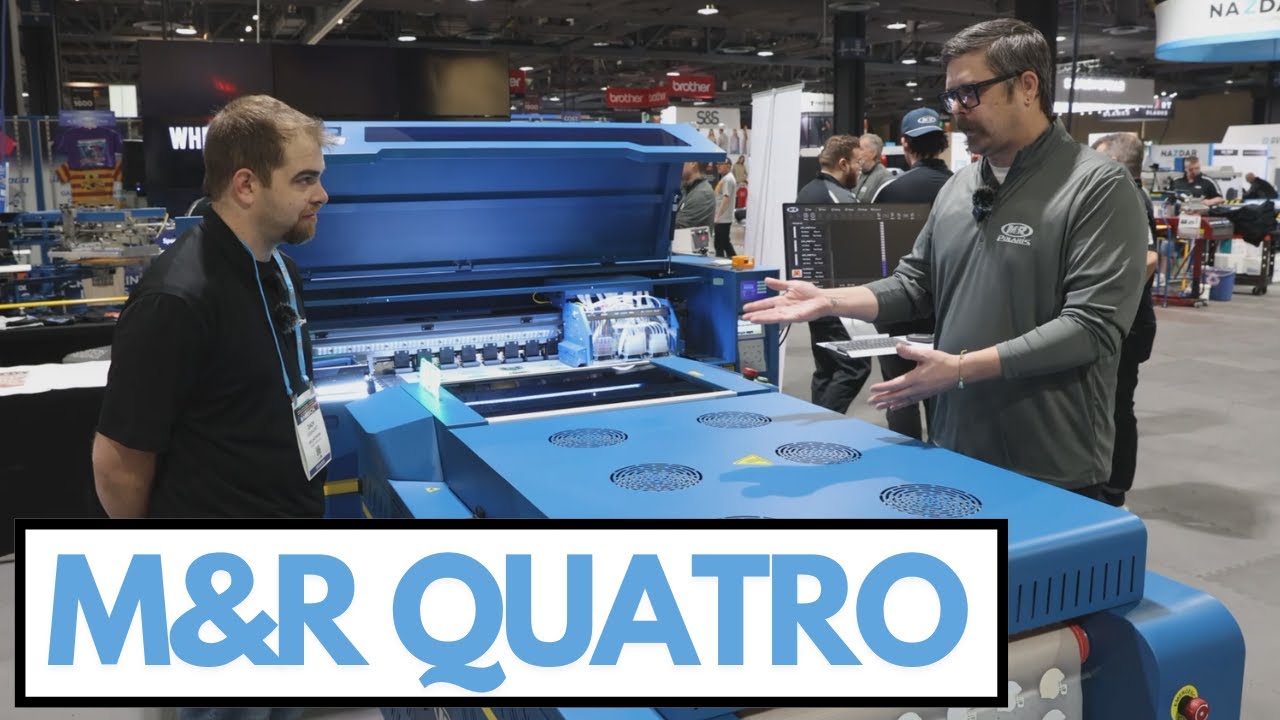 M&R Shows Off DTF Printing Equipment at Impressions Expo Long Beach ...