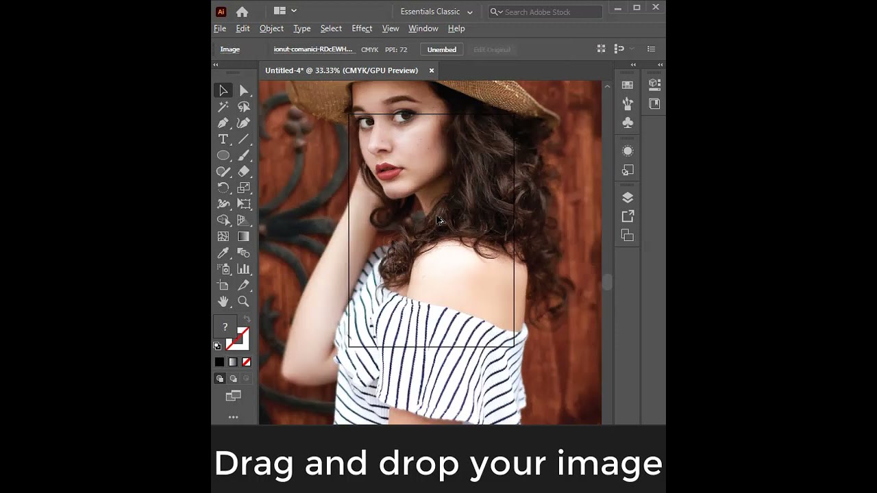 Create Photo Frame In Adobe Illustrator YouTube Create Photo Frame In Adobe Illustrator YouTube