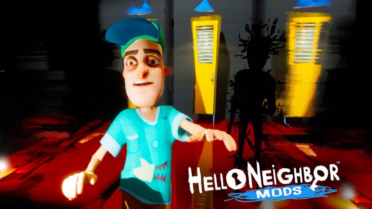 My First Hello Neighbor Mod!!! Maze of Mirrors! - YouTube
