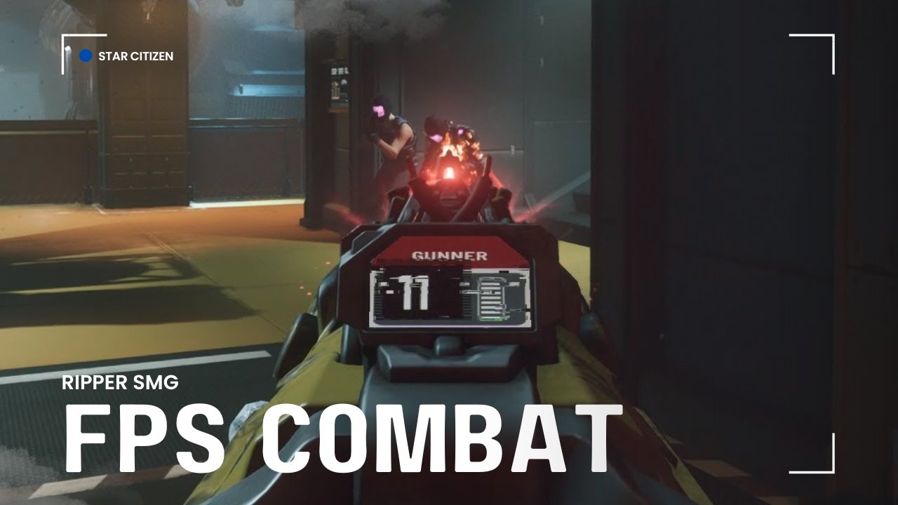 Ripper SMG FPS Combat & Crusader Armor | Star Citizen 4.0.2 - YouTube