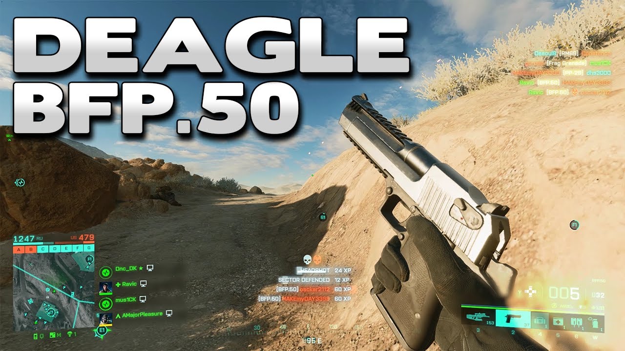 Battlefield 2042 The Deagle ( BFP.50 ) - YouTube