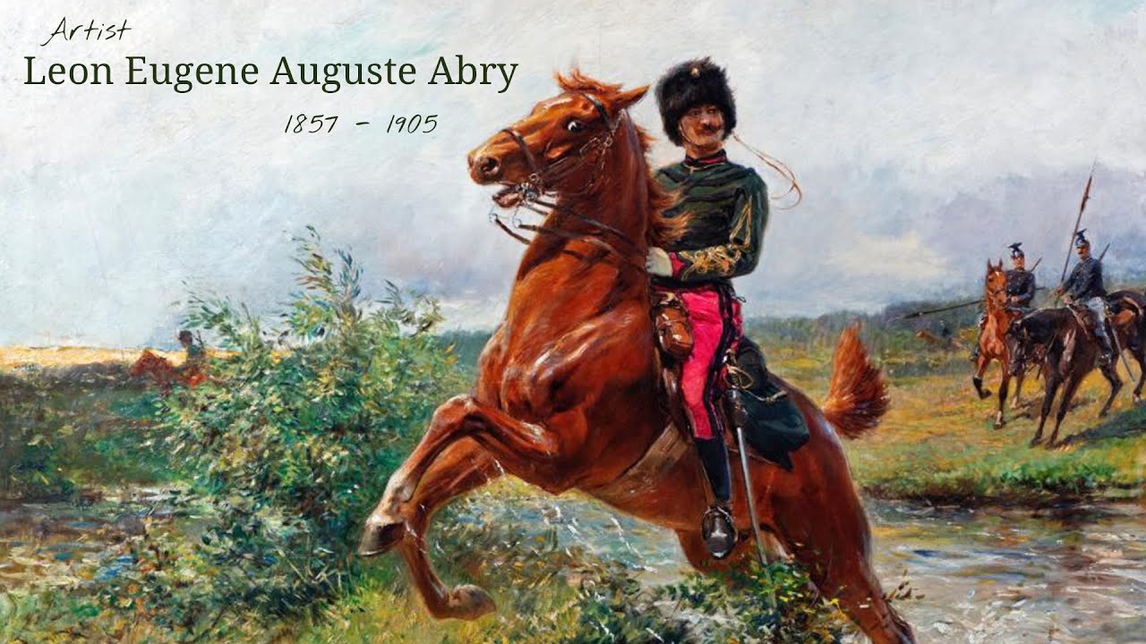 Artist Leon Eugene Auguste Abry (1857 - 1905) Belgian Painter | WAA ...