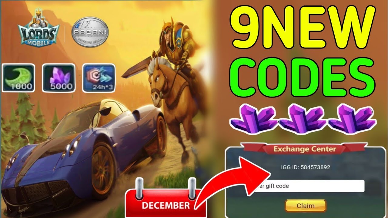 🔥 NEW 🔥 All Working Codes For Lord's Mobile 2024 - LORD'S MOBILE REDEEM CODES DECEMBER 2024 ...