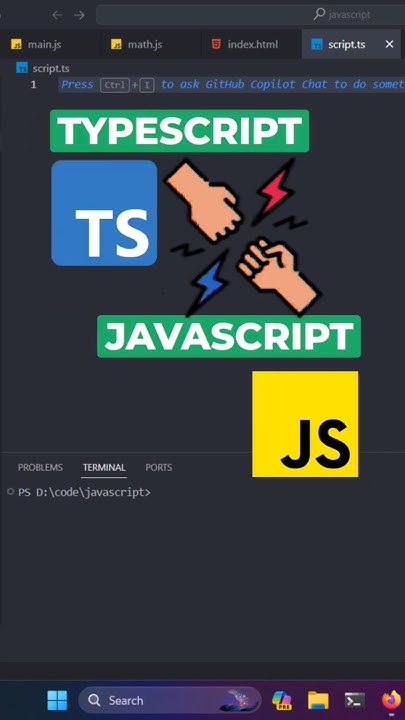 Typescript Vs Javascript 🔥 Part 1 Typescript Interfaces Typescript