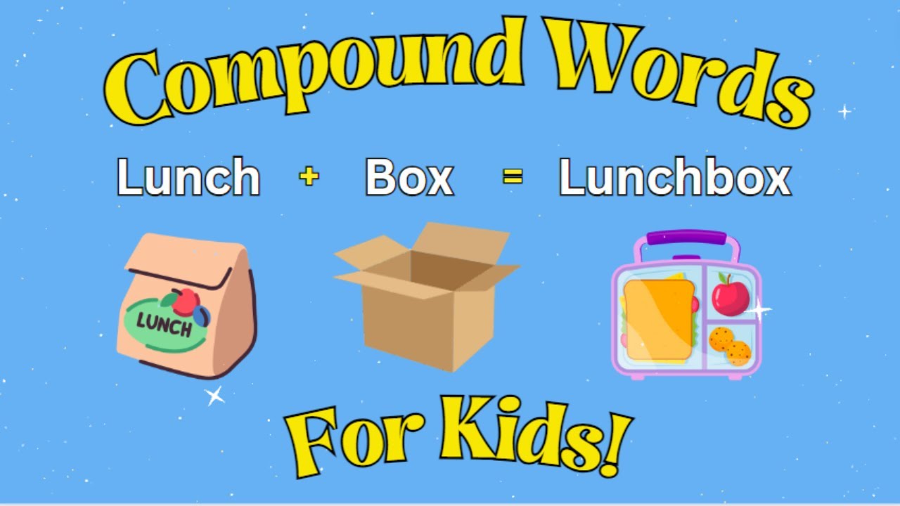 Compound Words for Kids | Vocabulary! - YouTube
