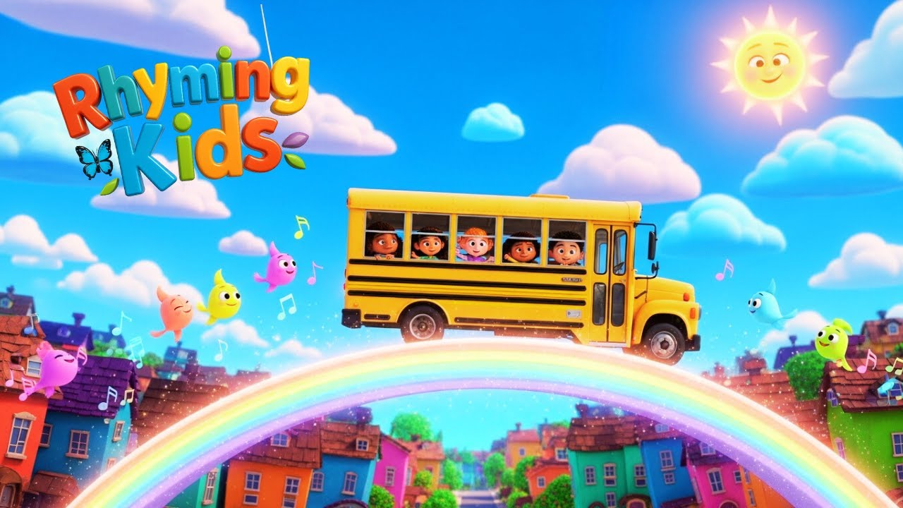 Wheels on the Bus - Extended Sing-Along & Gesture Fun for Toddlers ...