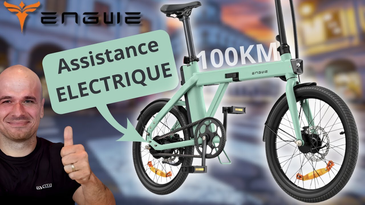 Ce VELO ELECTRIQUE (VAE) pliable est PARFAIT pour la ville ! et pas que ...