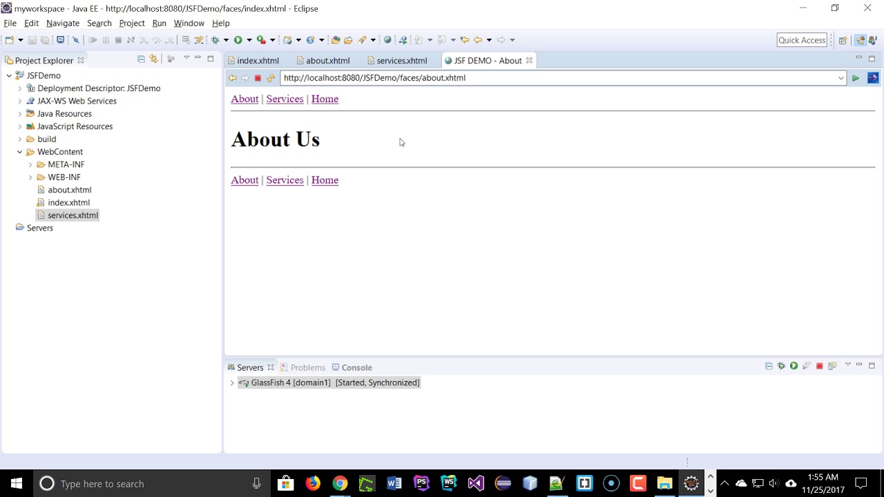 Java Programming 2 - JSF CommandLink - YouTube