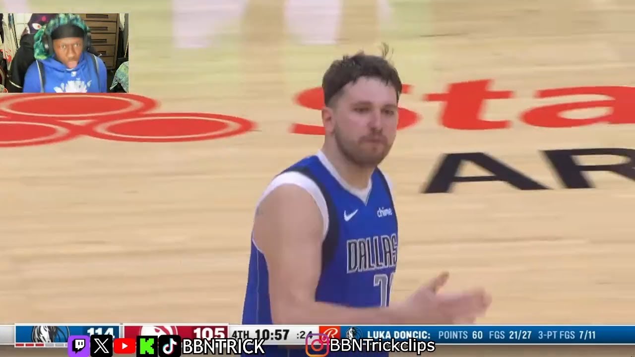 LUKA 73 POINTS! HOLY SH** THE GREATEST PLAYER TO EVER TOUCH A ...