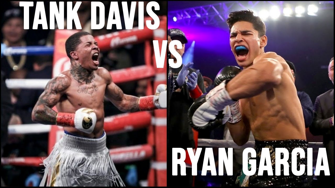 Ryan Garcia vs Tank Davis - YouTube
